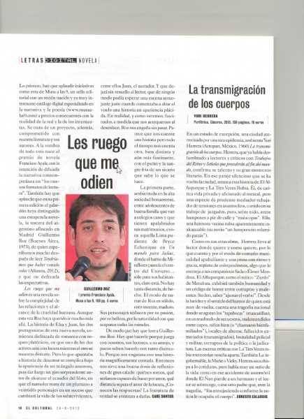 Les ruego que me odien – Pateando el mundo